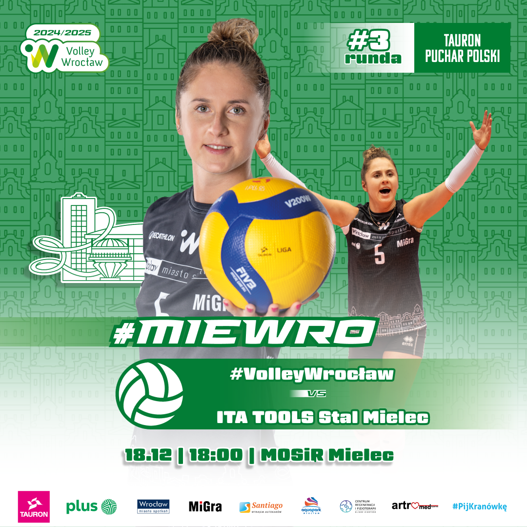 Przed nami pierwszy mecz TAURON Pucharu Polski - #VolleyWrocław